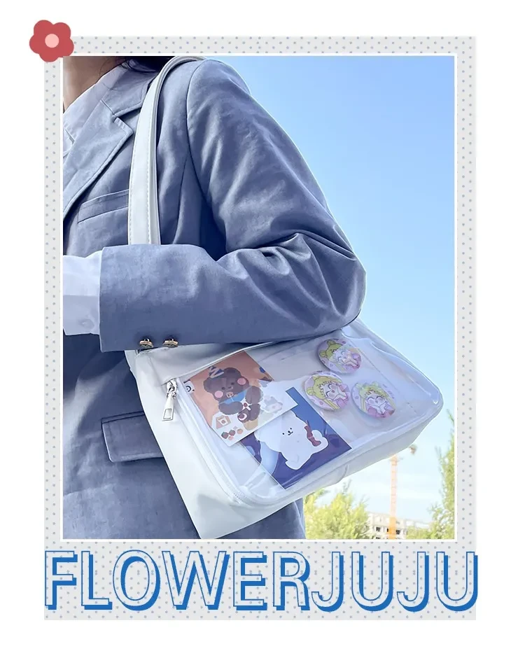 痛バッグ|痛バ・女子向け・透明・ショルダーバッグ・斜めかけ 痛バッグ|痛バ・女子向け・透明・ショルダーバッグ・斜めかけ