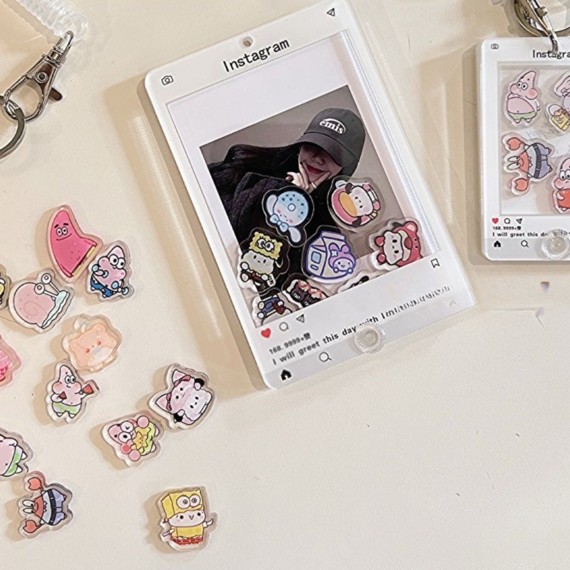 アクリルフレーム｜DIYトレカ収納・キーホルダー・3インチ・カードケース・プレゼント・楽しい・ins・推し活・写真入れ | 文房具・オフィス用品 | 7sGood通販